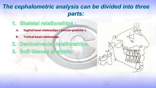 Cephalometric analysis | PPTX