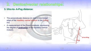 Cephalometric analysis | PPTX