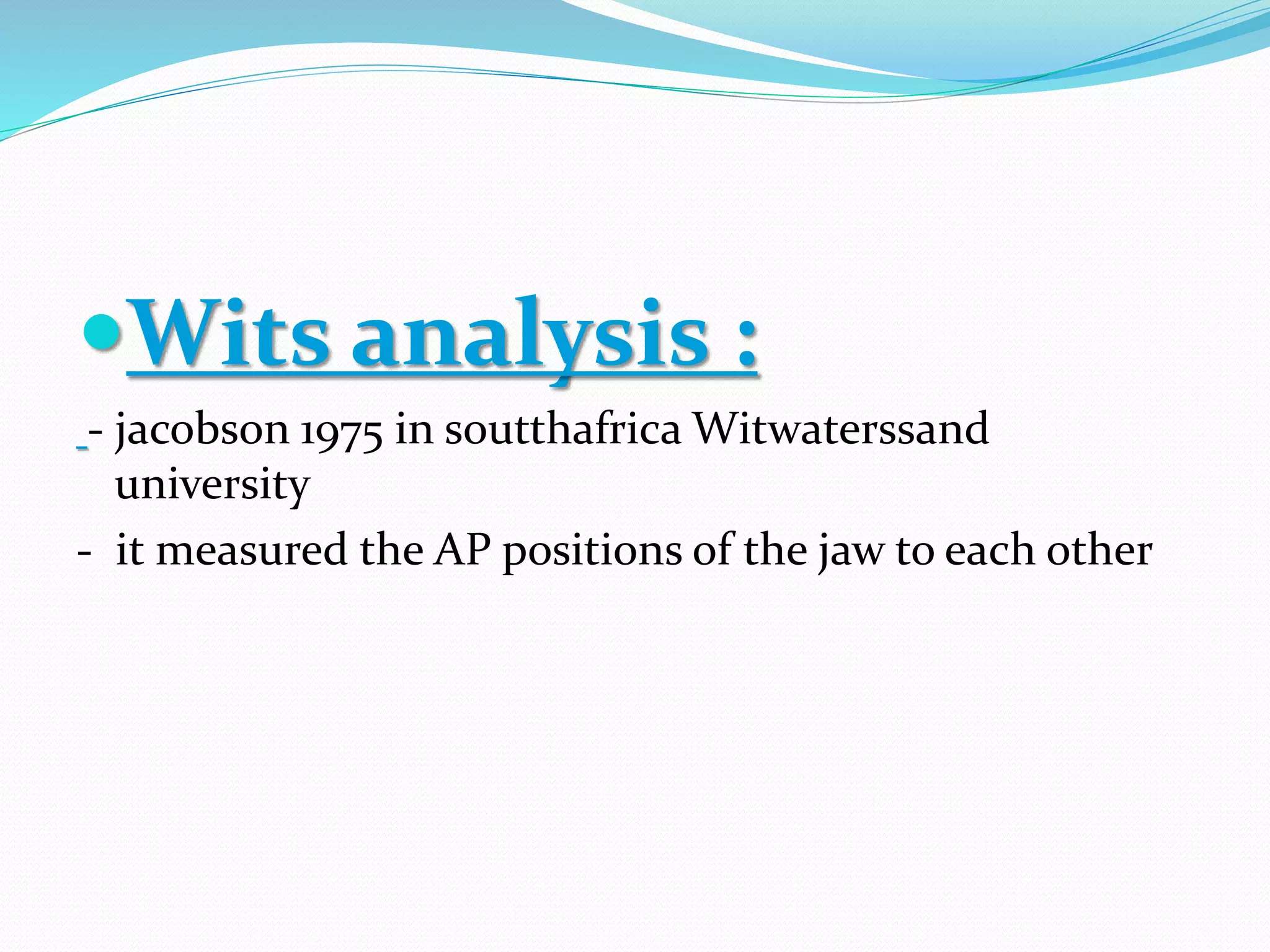 Orthodontic Cephalometric analysis | PPTX