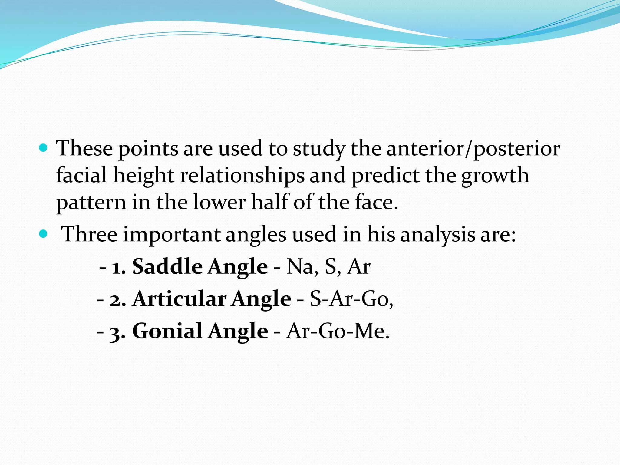 Orthodontic Cephalometric analysis | PPTX