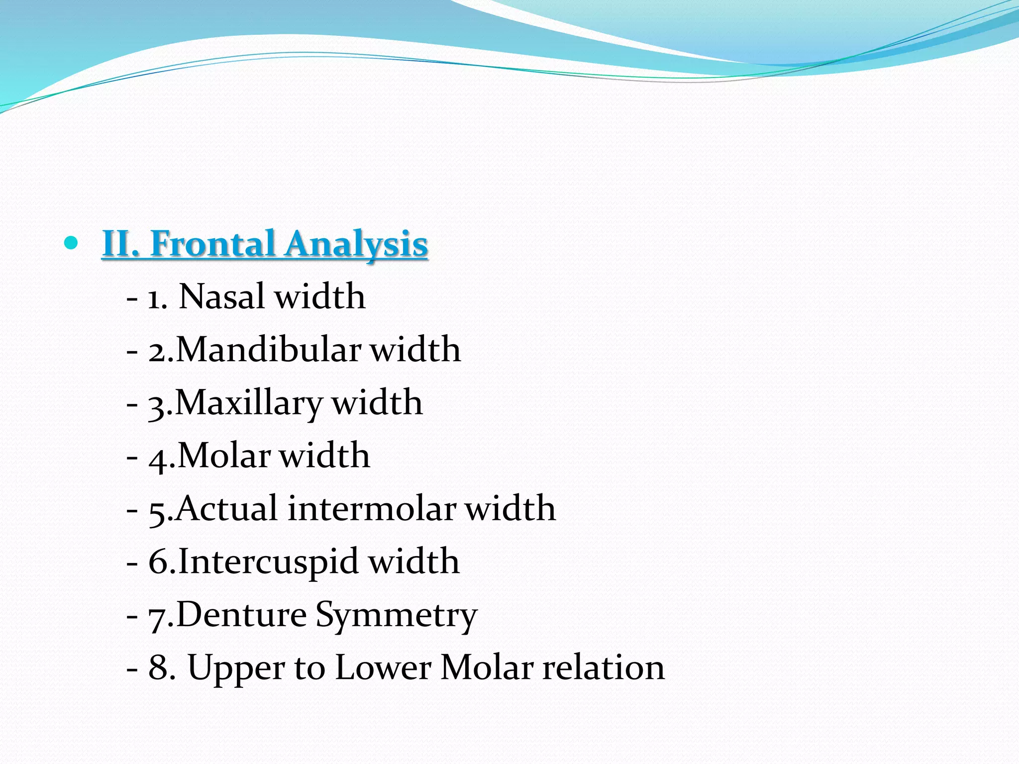 Orthodontic Cephalometric analysis | PPTX