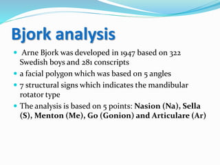 Orthodontic Cephalometric analysis | PPTX