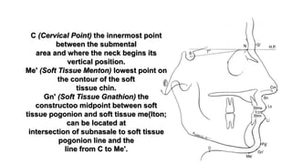 Cephalometric for orthognathic surgery part 1 | PPTX