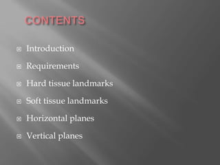 Cephalometric landmarks | PPTX