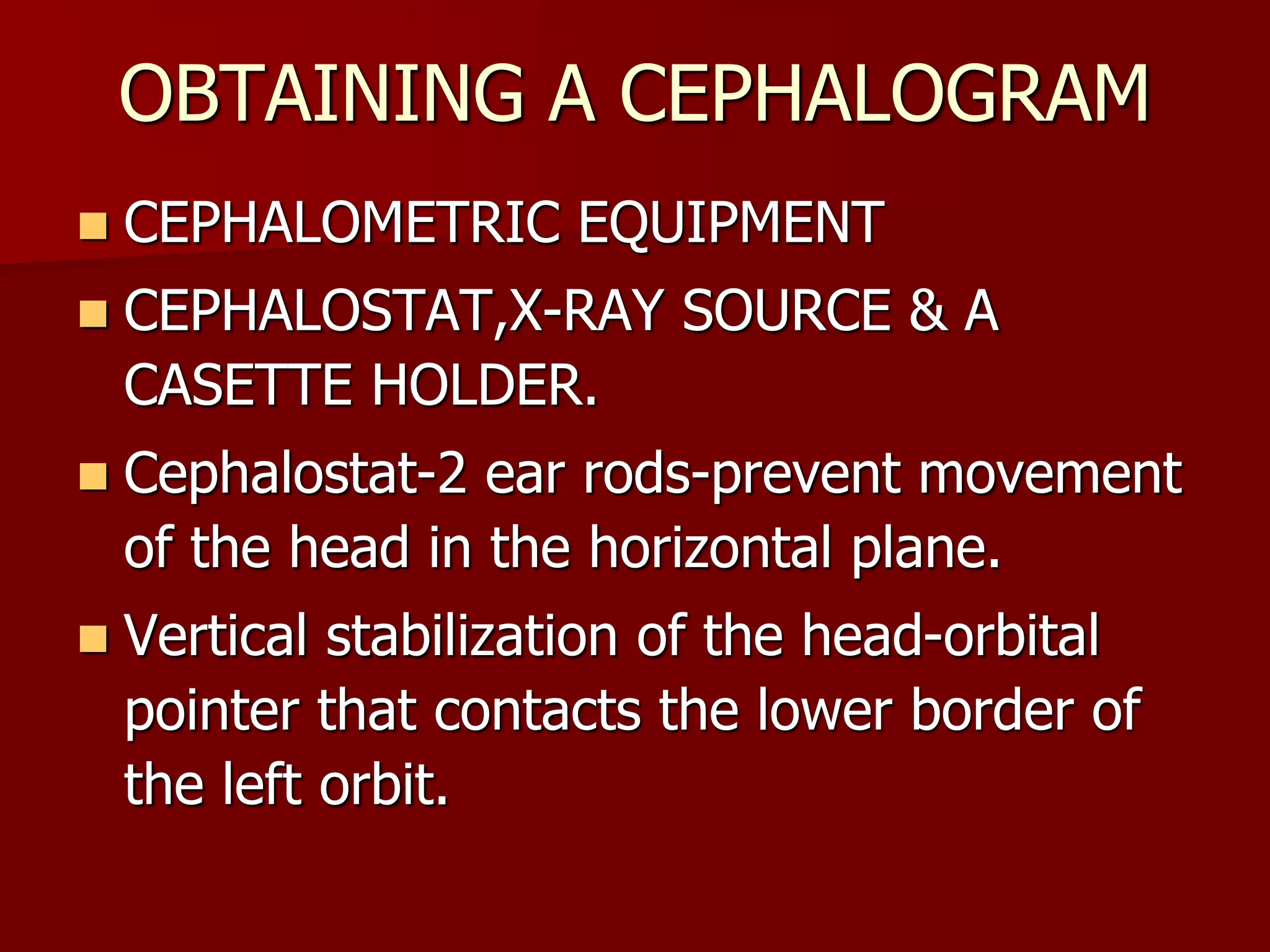 Cephalometric landmarks | PPT