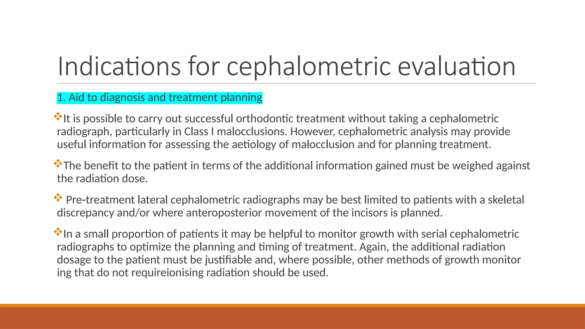 Cephalometric Radiograph : Orthodontic applications.pptx