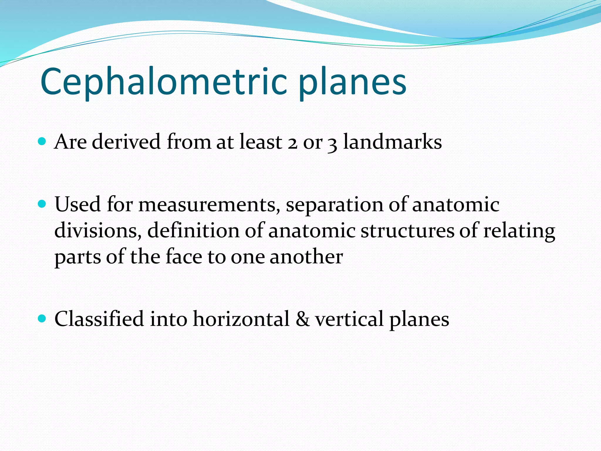 Cephalometrics | PPTX