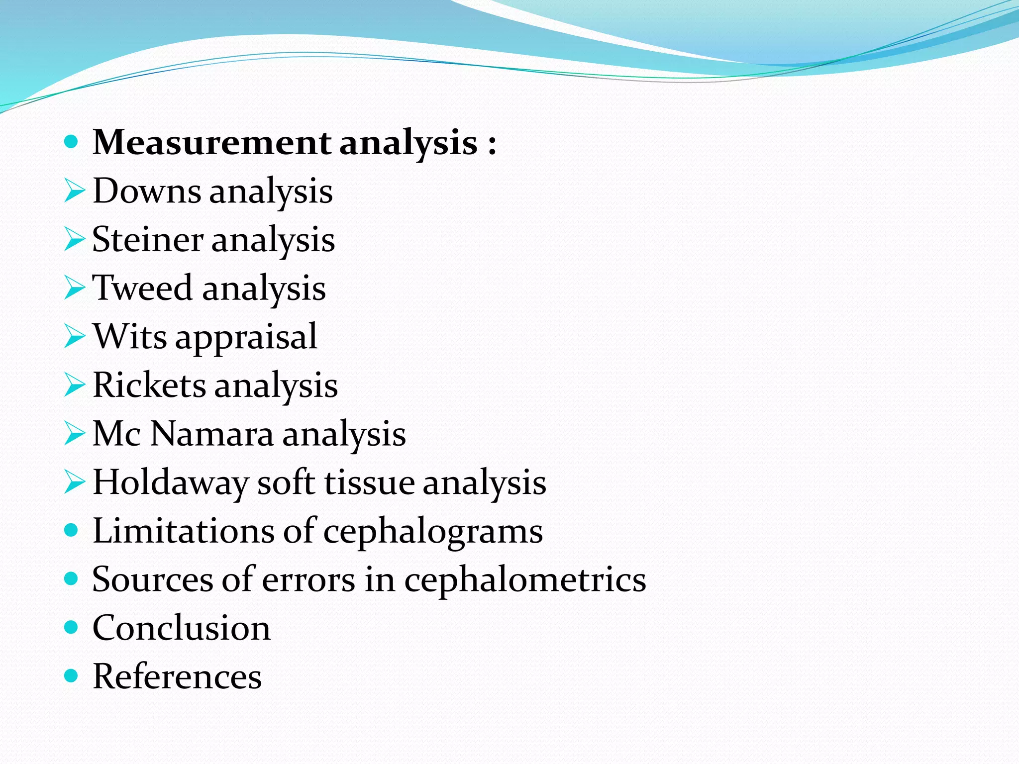 Cephalometrics | PPTX