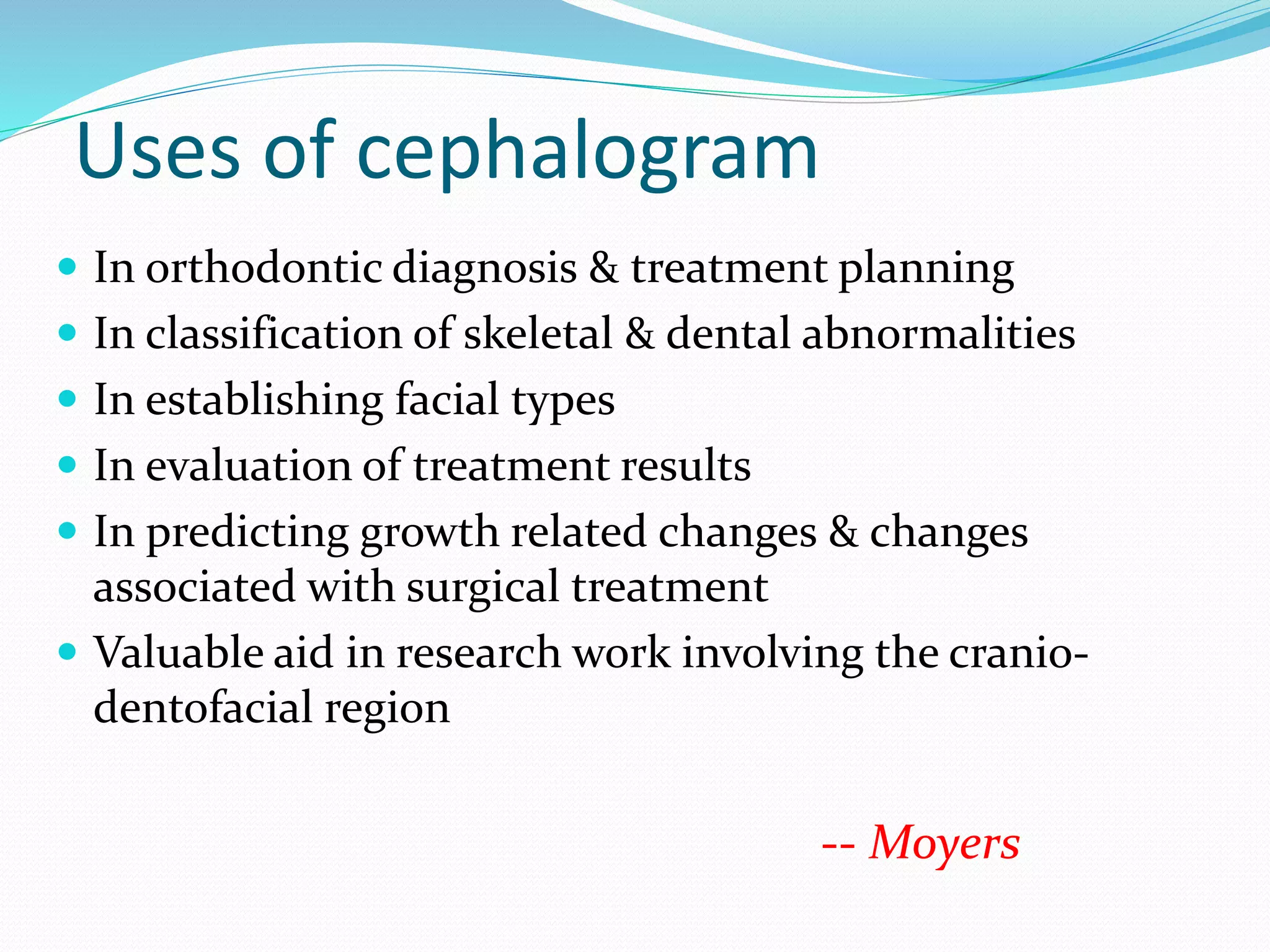 Cephalometrics | PPTX