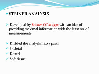 Cephalometrics | PPTX
