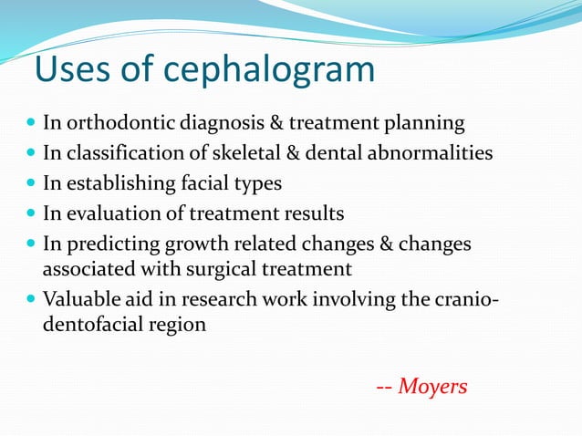 Cephalometrics | PPTX