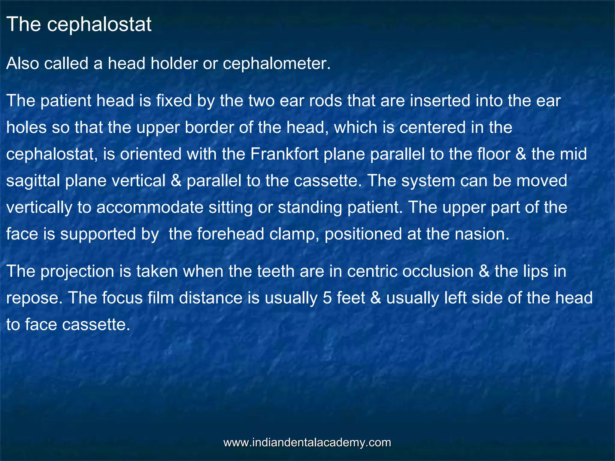 Cephalometrics | PPT