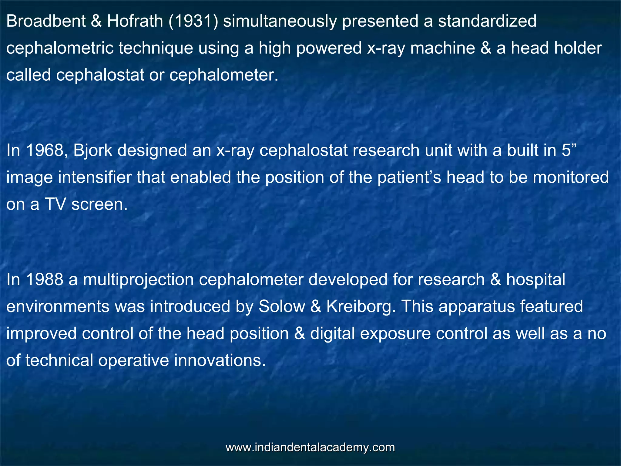 Cephalometrics | PPT