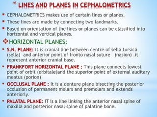 Cephalometrics | PPTX