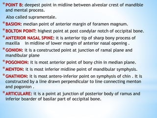 Cephalometrics | PPTX