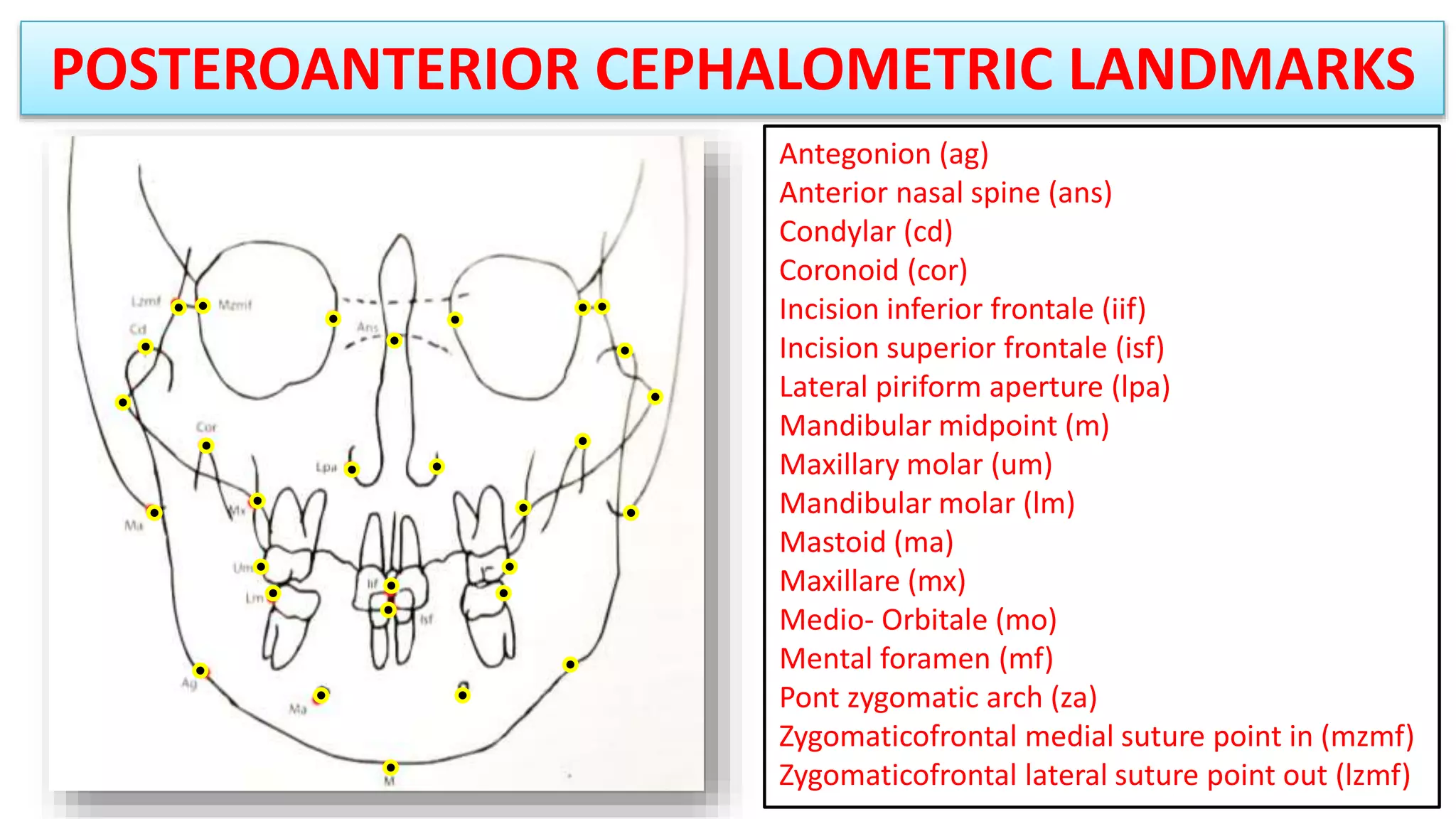Cephalometrics | PPTX