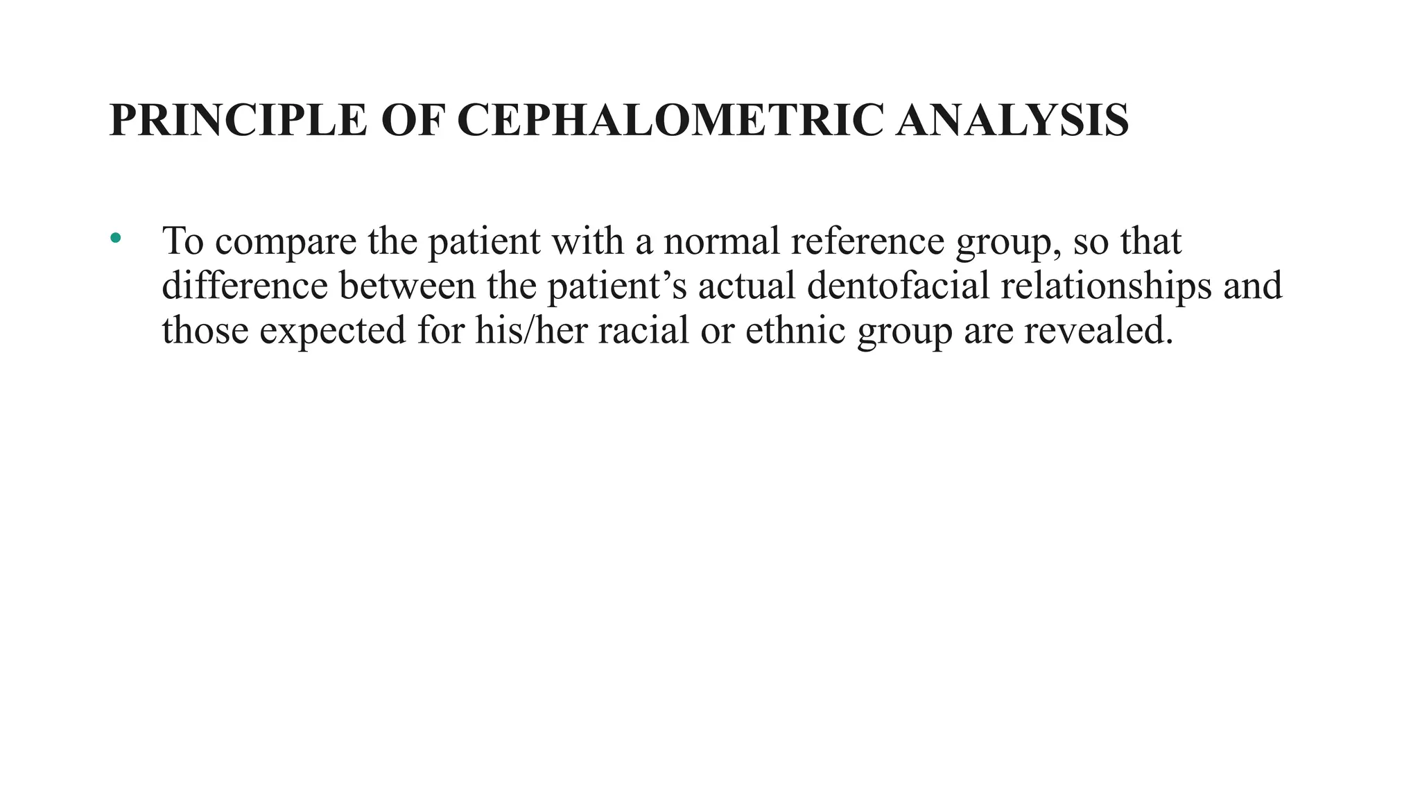Cephalometrics analysis in orthodontics.pptx