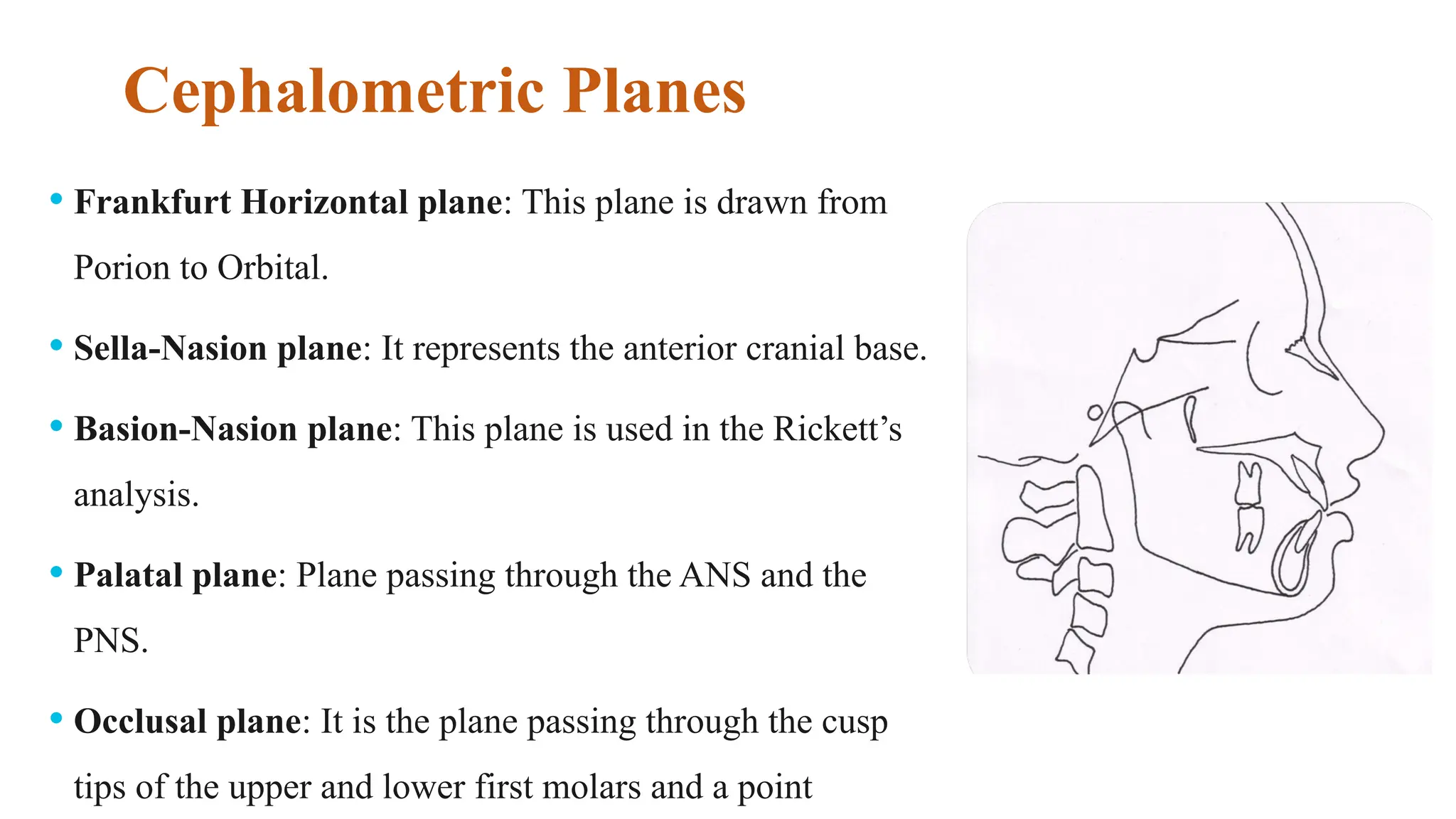 Cephalometrics analysis in orthodontics.pptx