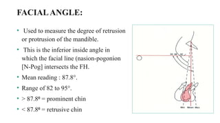 Cephalometrics analysis in orthodontics.pptx
