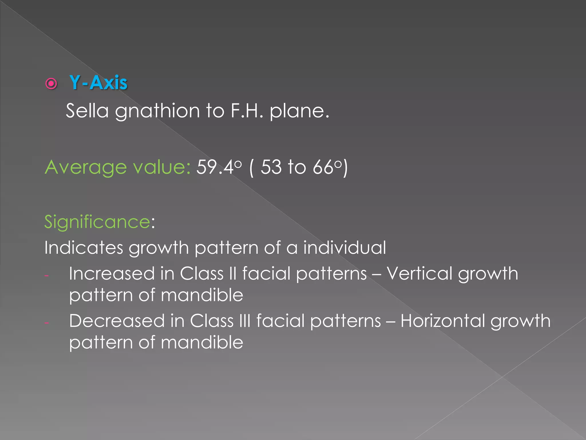 Cephalometrics in orthodontics | PPTX