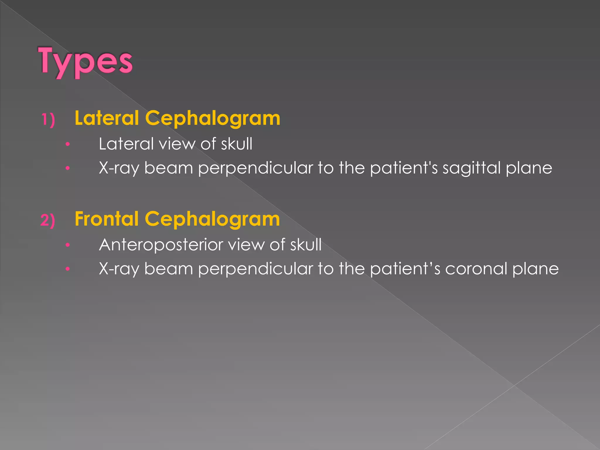 Cephalometrics in orthodontics | PPTX