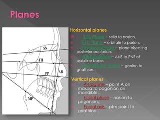 Cephalometrics in orthodontics | PPTX