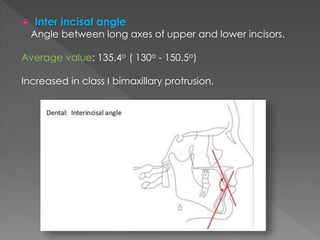 Cephalometrics in orthodontics | PPTX