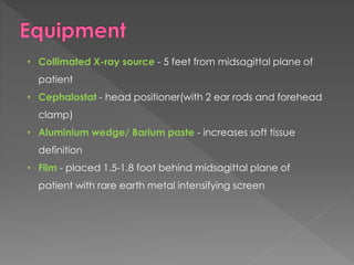 Cephalometrics in orthodontics | PPTX