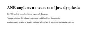 Cephalometrics analysis | PPTX