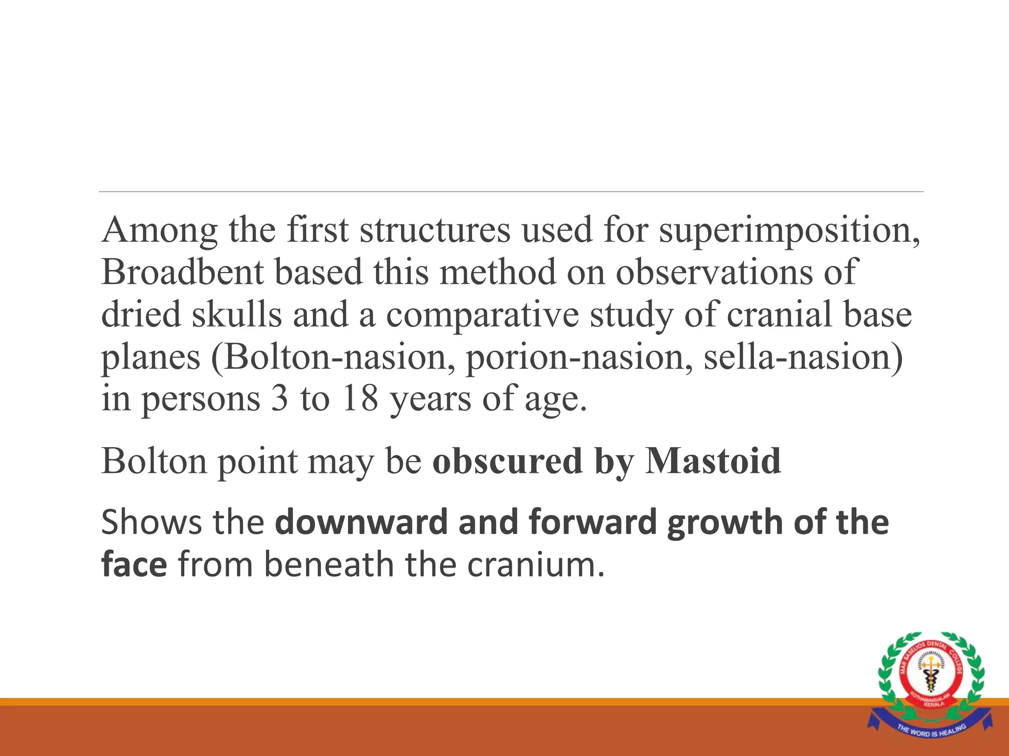 CEPHALOMETRIC SUPERIMPOSITION.ppt