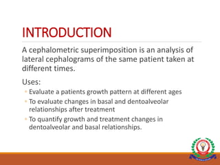 CEPHALOMETRIC SUPERIMPOSITION.ppt