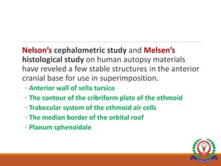 CEPHALOMETRIC SUPERIMPOSITION.ppt