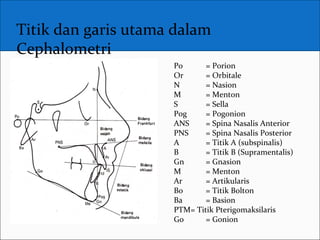 Cephalometri | PPT