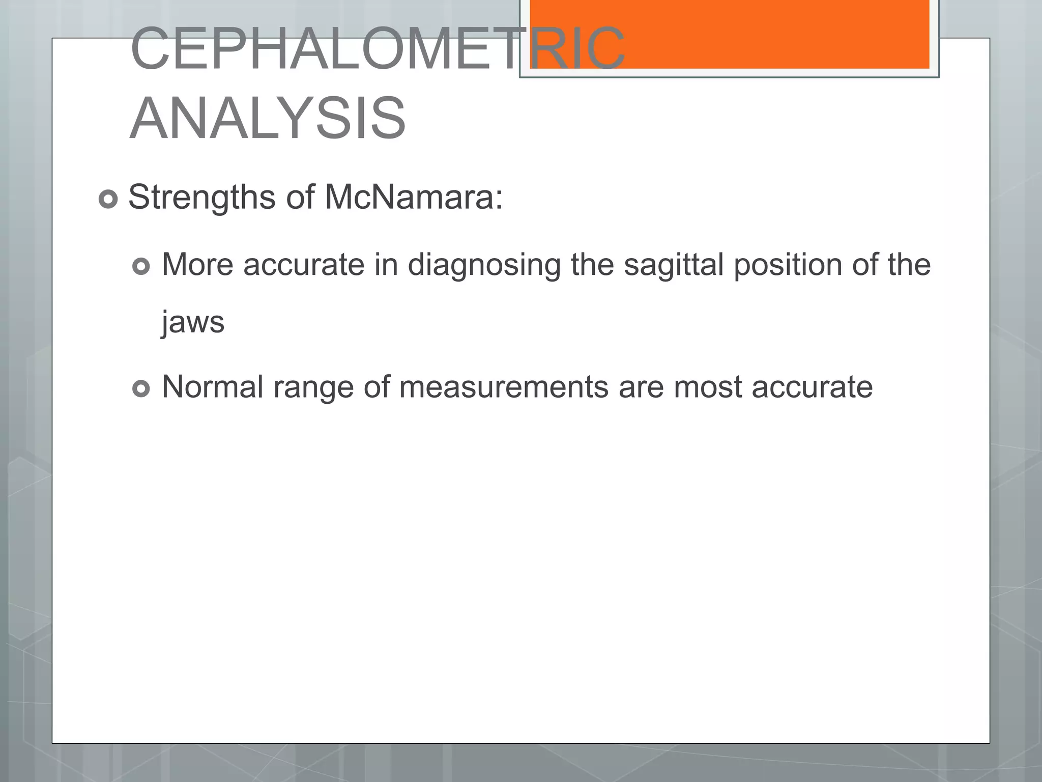 Cephalometry | PPTX