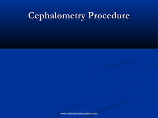Cephalometry | PPT