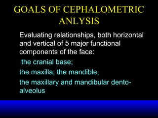 Cephalomitric analysis | PPT