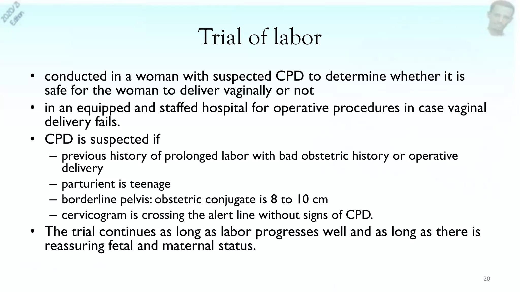 Cephalopelvic disproportion 2021 | PDF