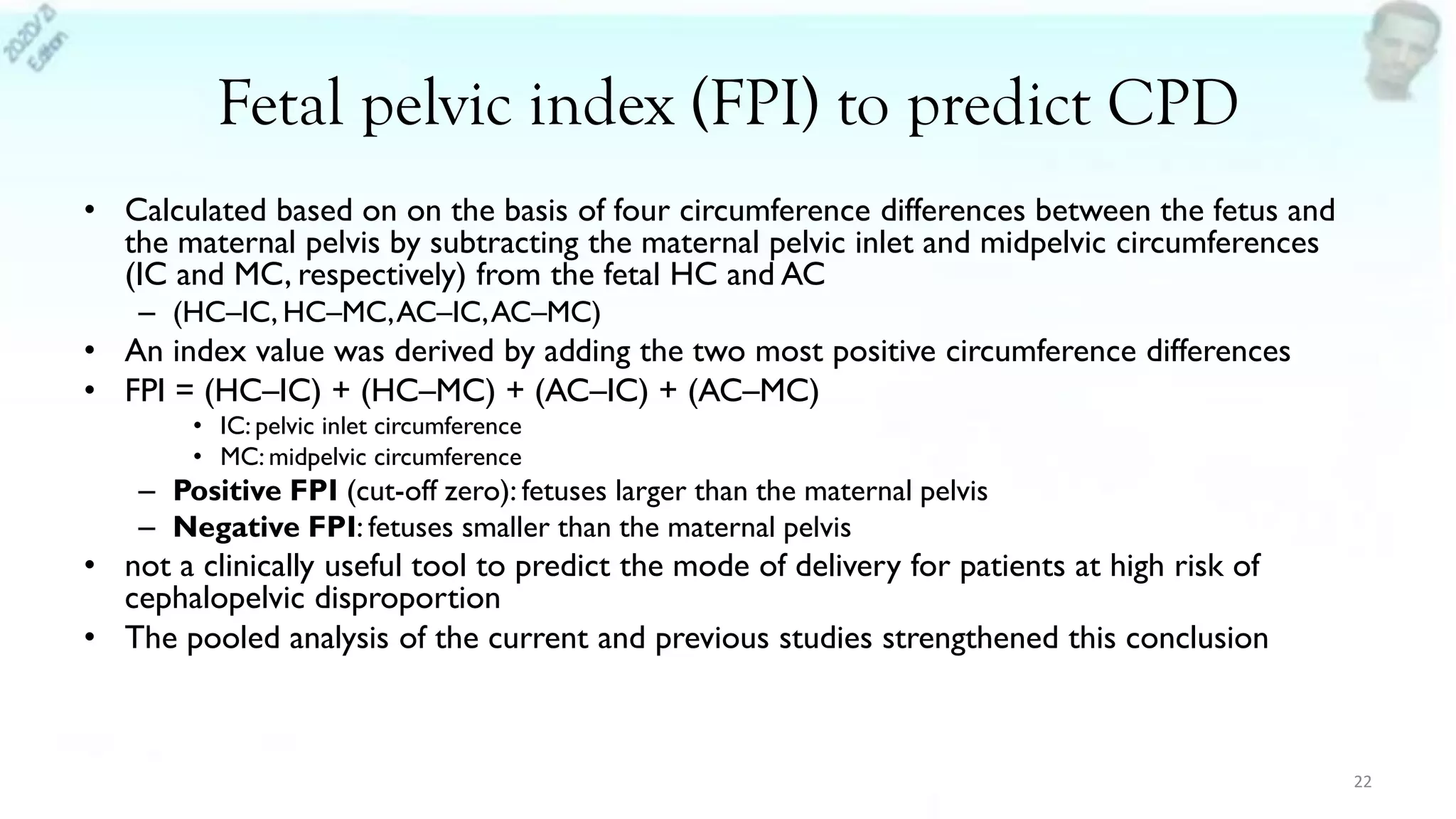 Cephalopelvic disproportion 2021 | PDF
