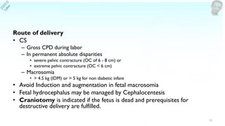 Cephalopelvic disproportion 2021 | PDF