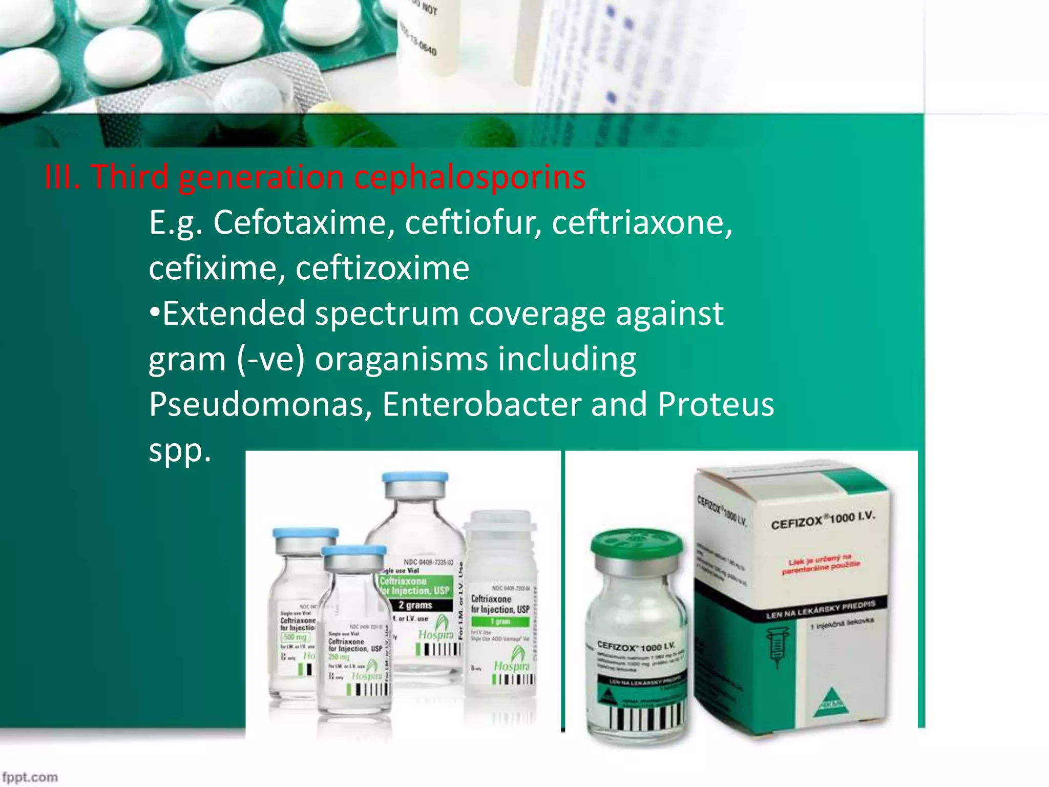 Cephalosporin | PPTX