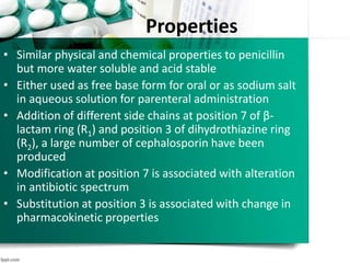 Cephalosporin | PPTX