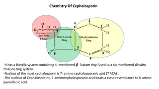 Learn Chapter - β-Lactam antibiotics-Cephalosporin | PPTX