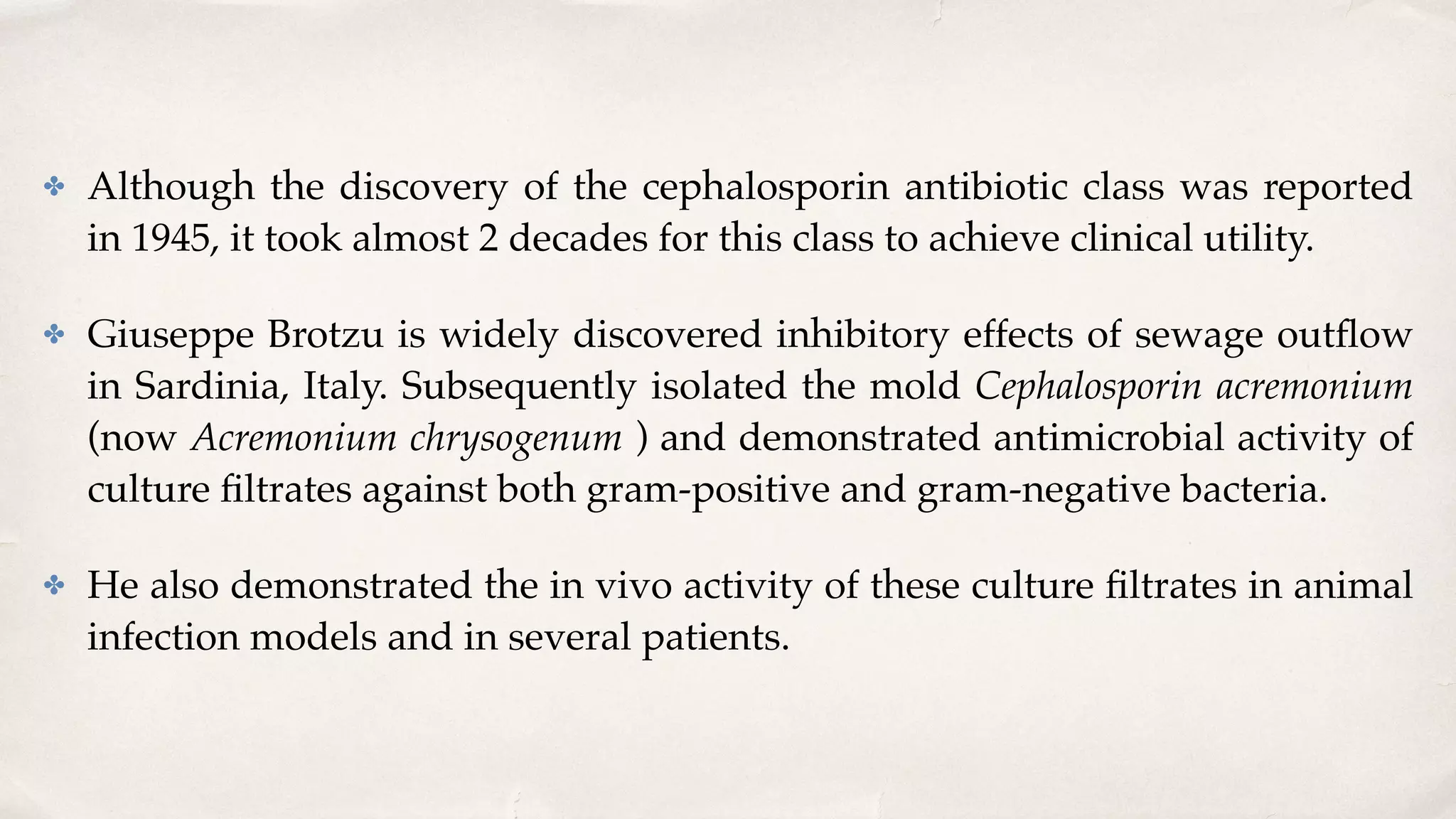 Cephalosporin Ppt