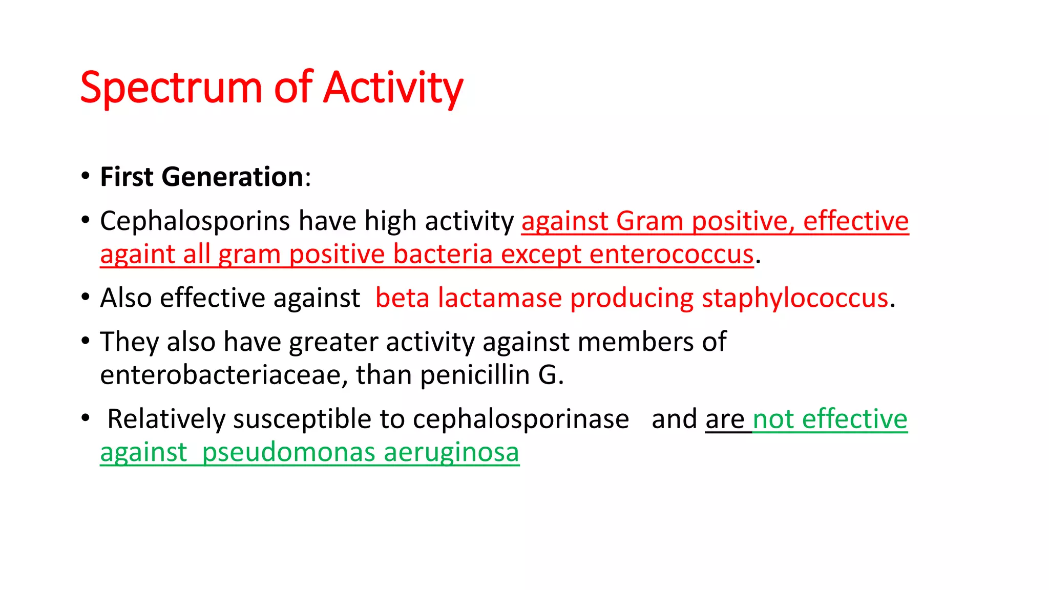 Cephalosporins 1 Pptx