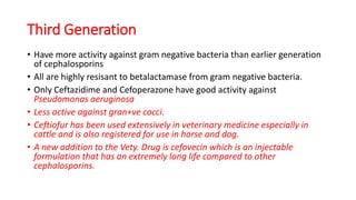 Cephalosporins-1.pptx | Pharmaceutical Drugs | Medical Health