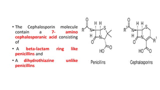 Cephalosporins-1.pptx | Pharmaceutical Drugs | Medical Health