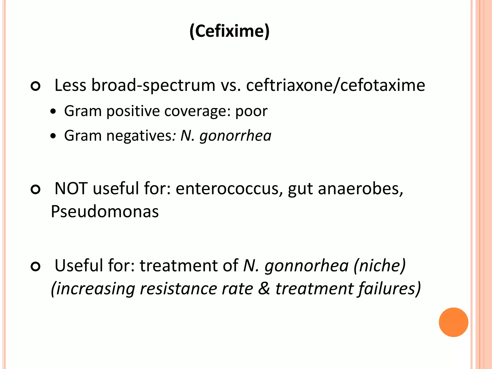 Cephalosporins - Pharmacology | PPTX