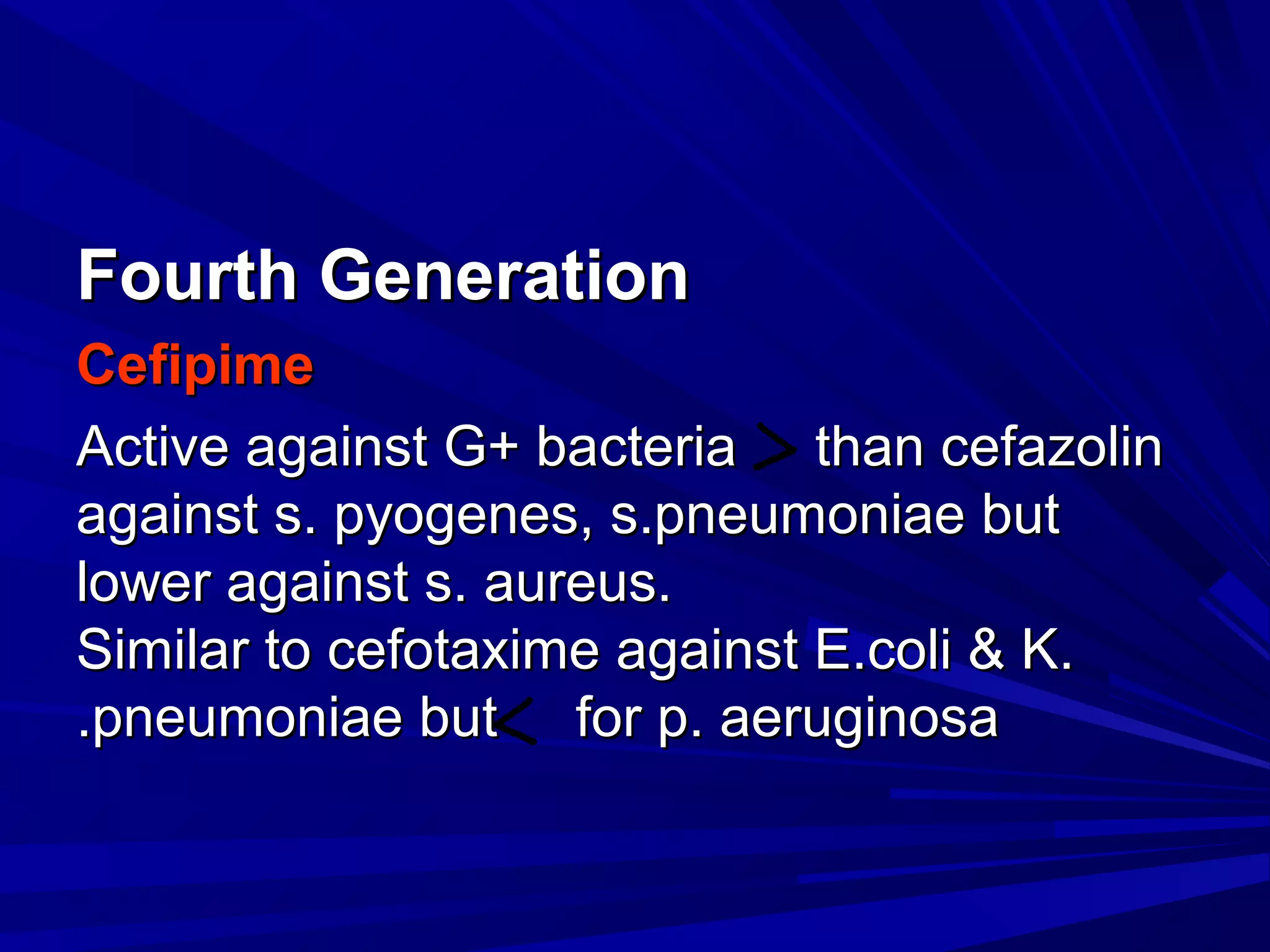 Cephalosporins | PPT