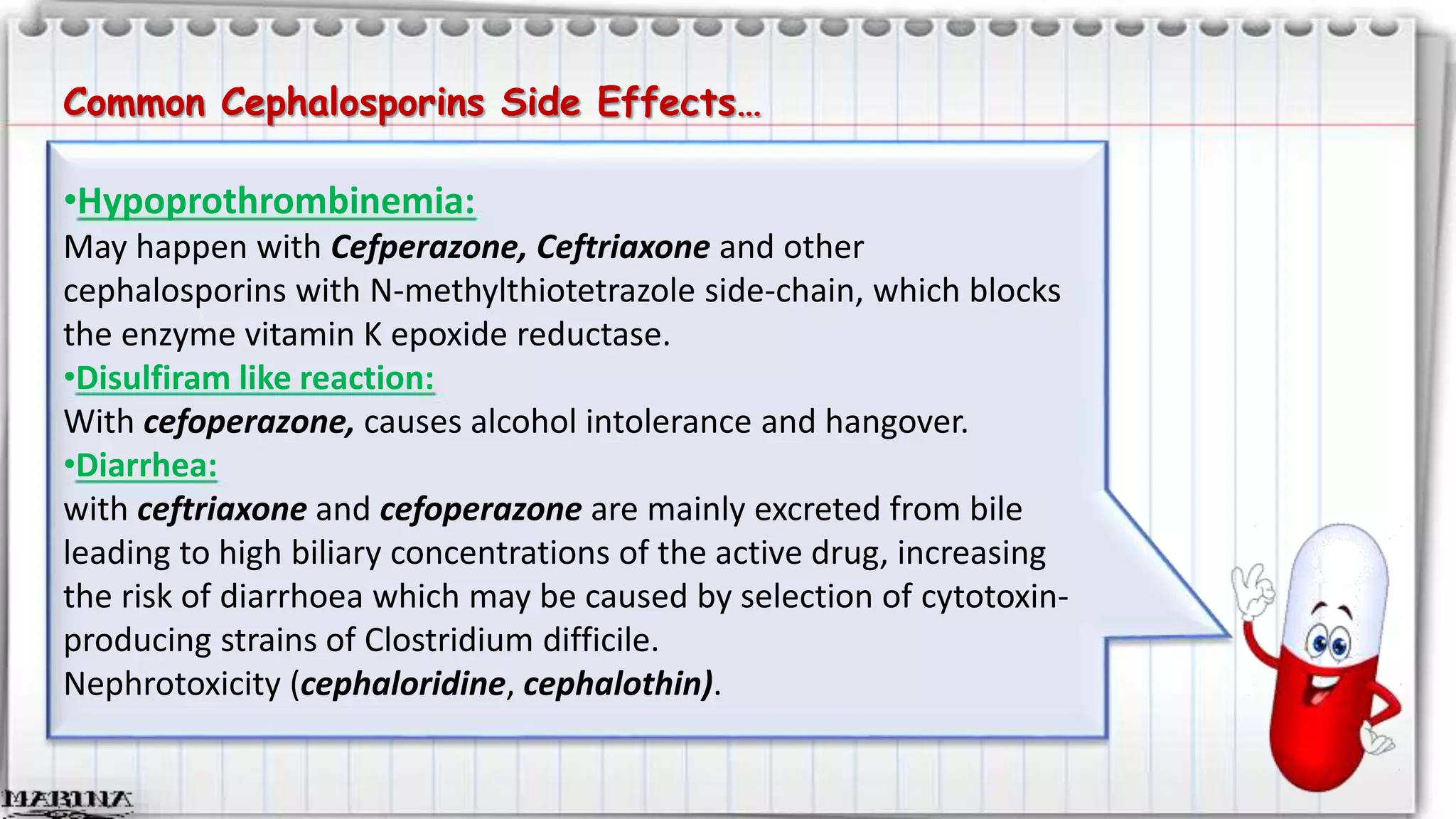 Cephalosporins | PPTX