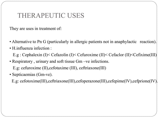 Cephalosporins Ppt